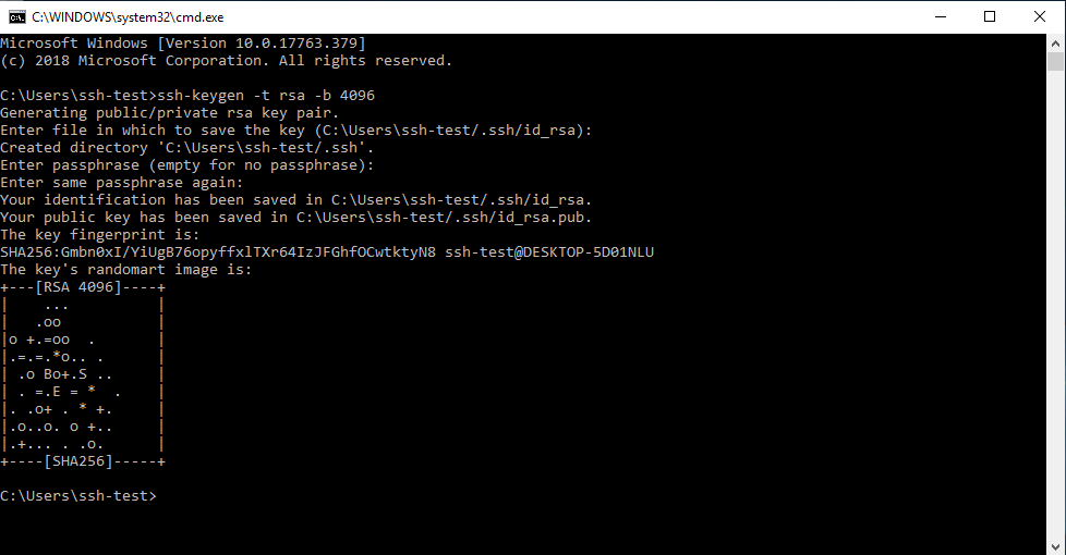 SSH Keys For CS Windows 10 Department Of Computer Science